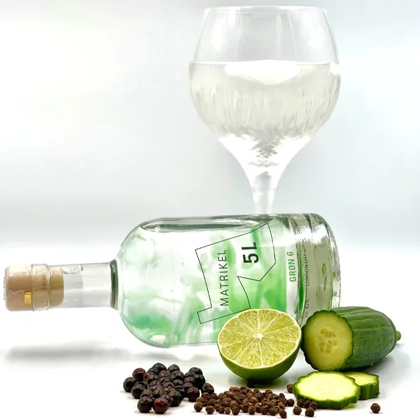MATRIKEL 5L - Håndlavet dansk gin